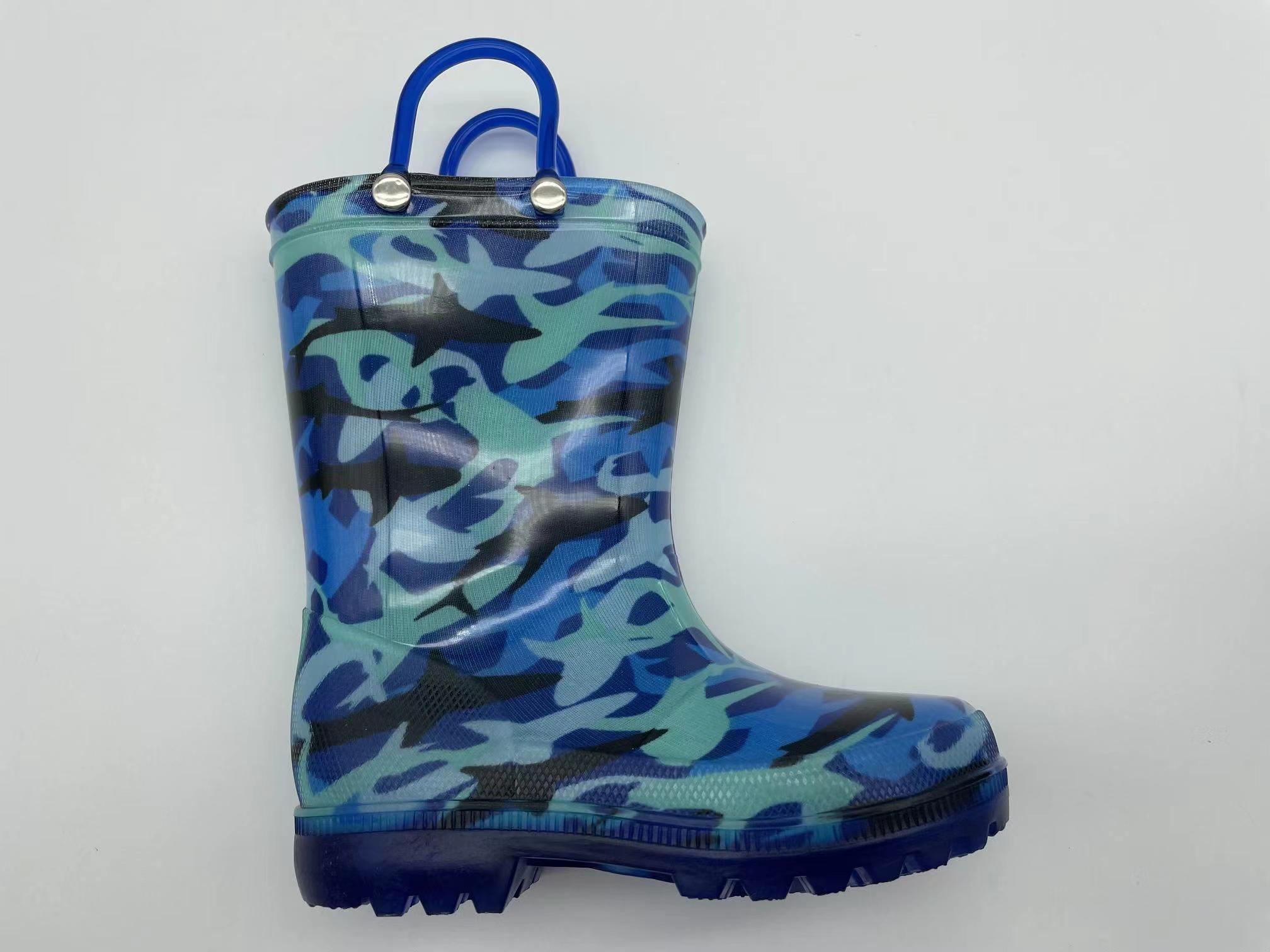 Custom Reusable Kids Rain Boots Waterproof Unique Children Rain Boots ...